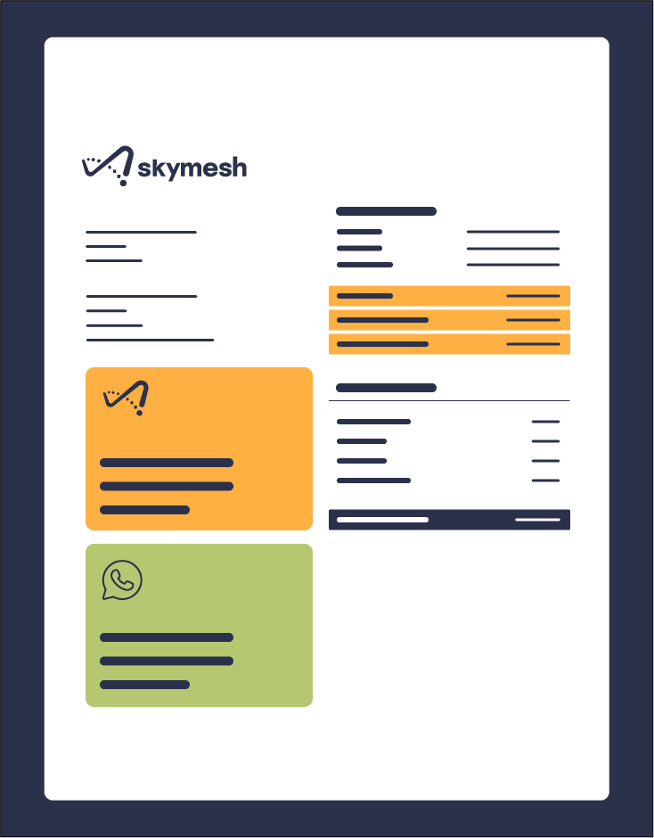 Understanding your Skymesh Tax Invoices | Skymesh