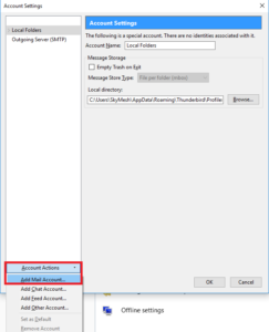 Email Setup Mozilla Thunderbird | Skymesh
