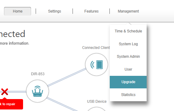 Firmware Install - D-Link DIR2150 | Skymesh